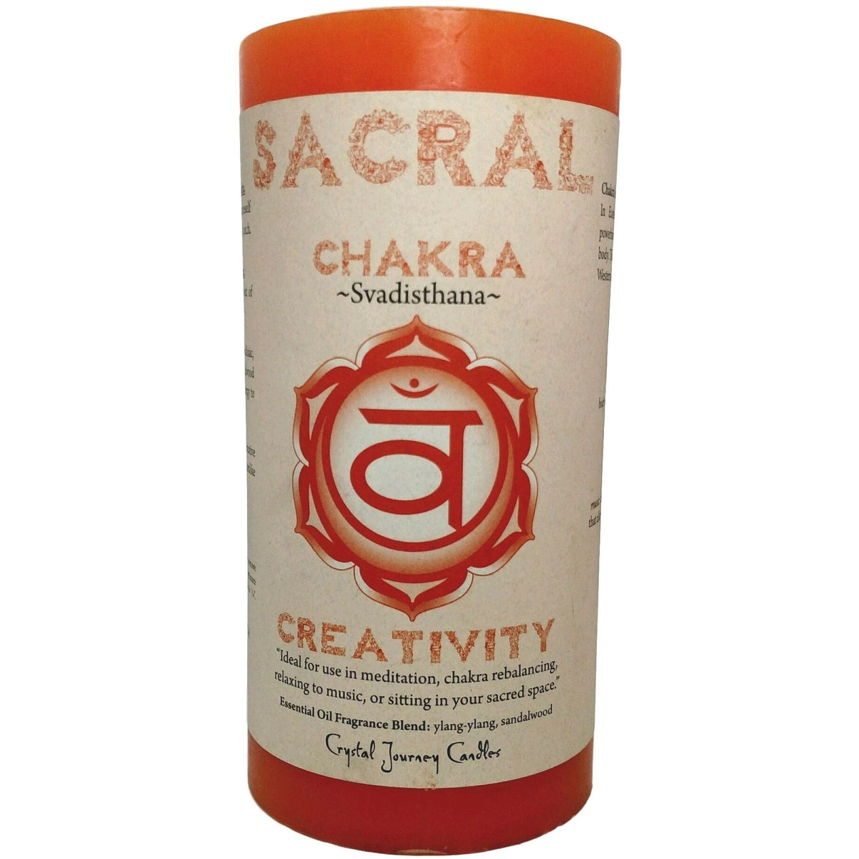 Sacral Chakra Candle – SPECTRUM-INDIA